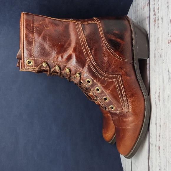 Vintage | Shoes | Vintage Laceup Roper Victorian Boots Size Womens 65 ...